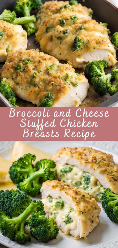 Broccoli and Cheese Stuffed Chicken Breasts Recipe | Cheff Recipes