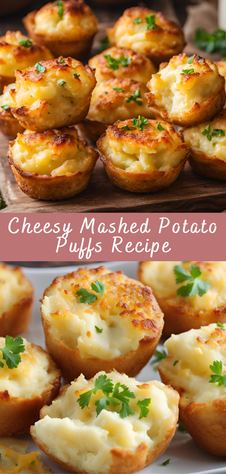 Cheesy Mashed Potato Puffs Recipe | Cheff Recipes