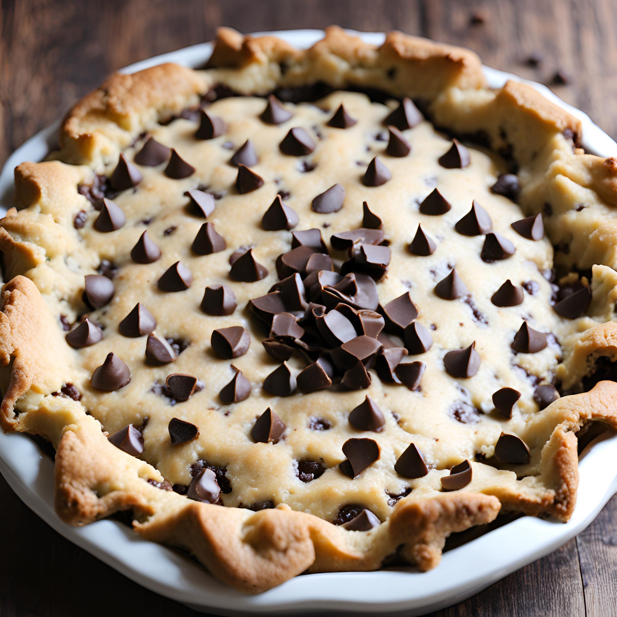 Chocolate Chip Pie Recipe | Cheff Recipes