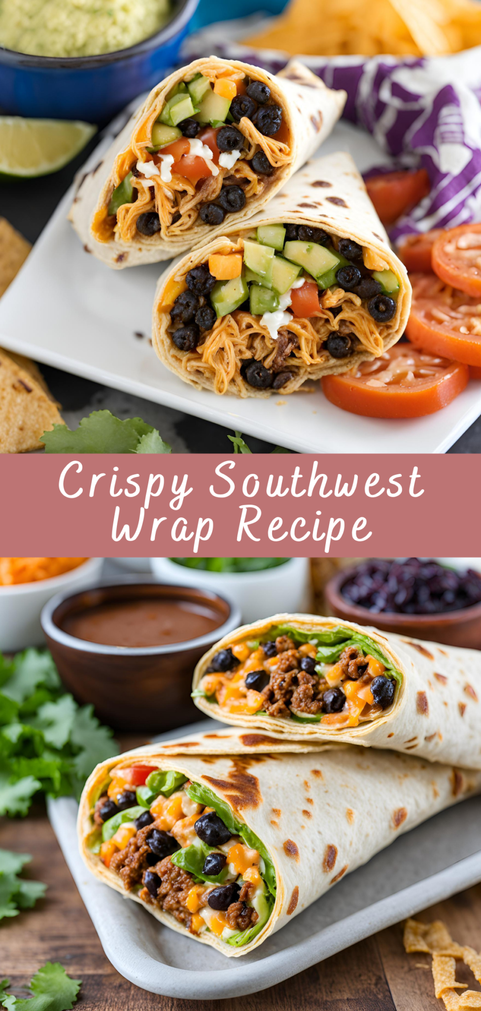 Crispy Southwest Wrap Recipe | Cheff Recipes