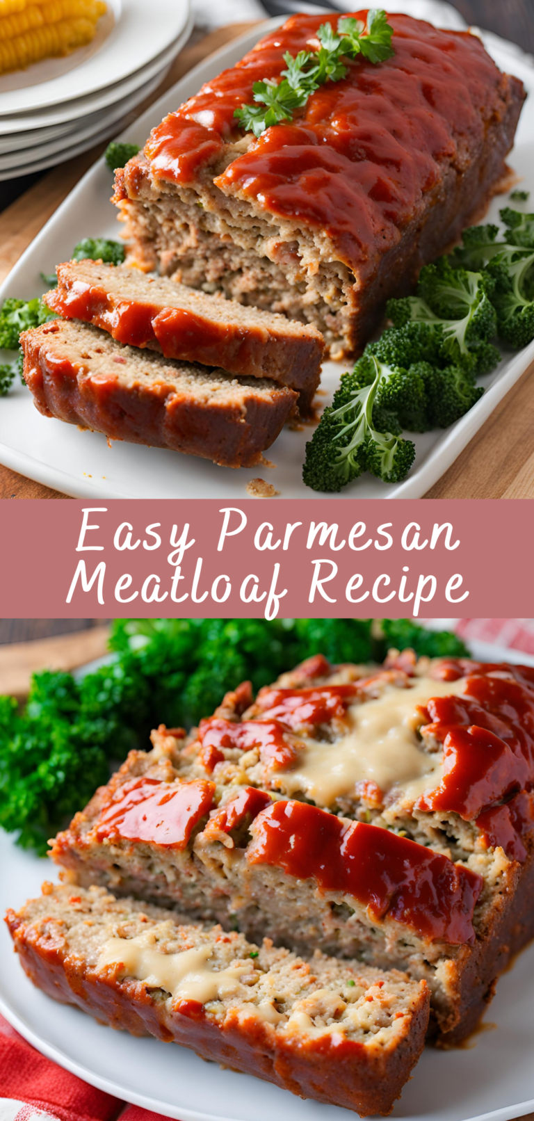 Easy Parmesan Meatloaf Recipe | Cheff Recipes