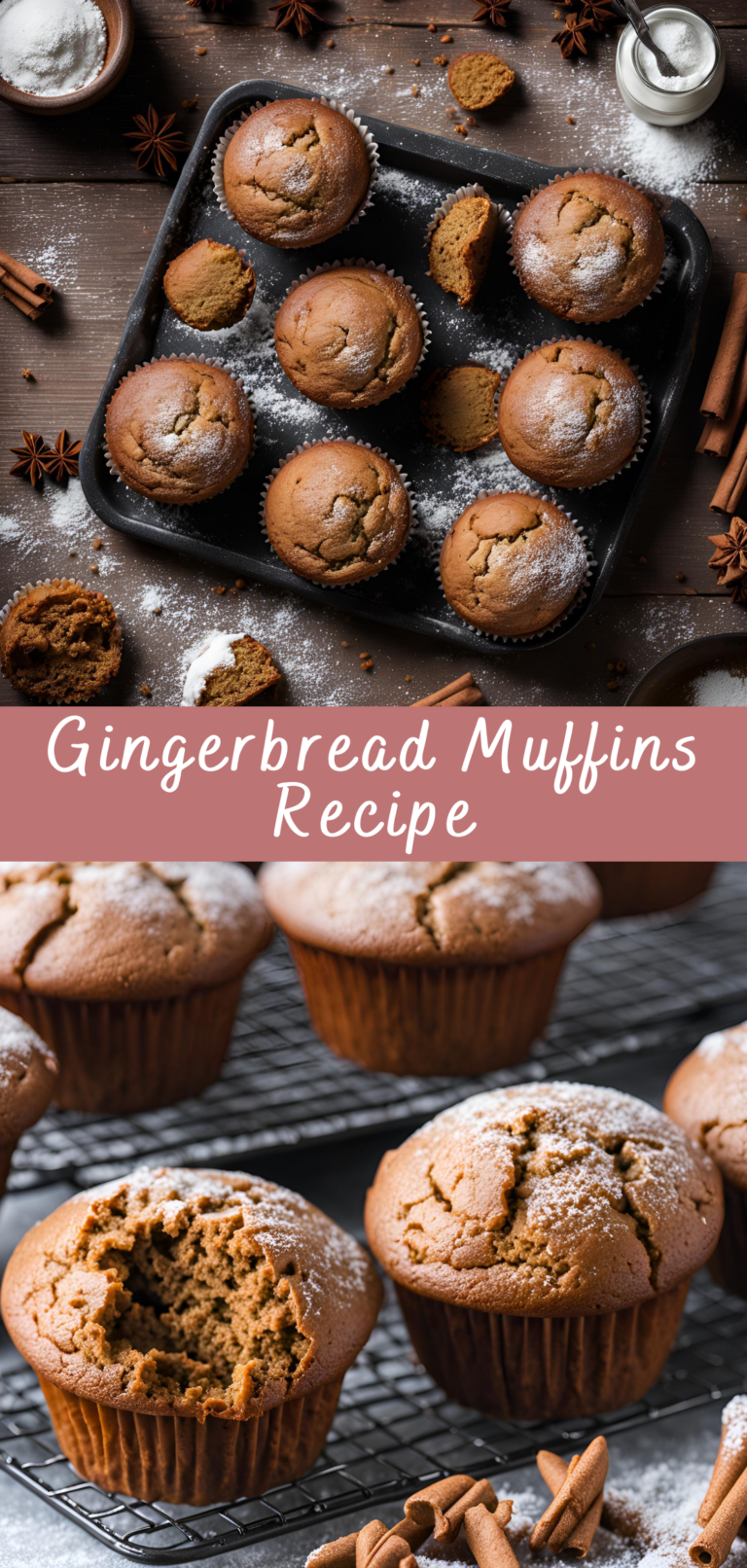 Gingerbread Muffins Recipe | Cheff Recipes