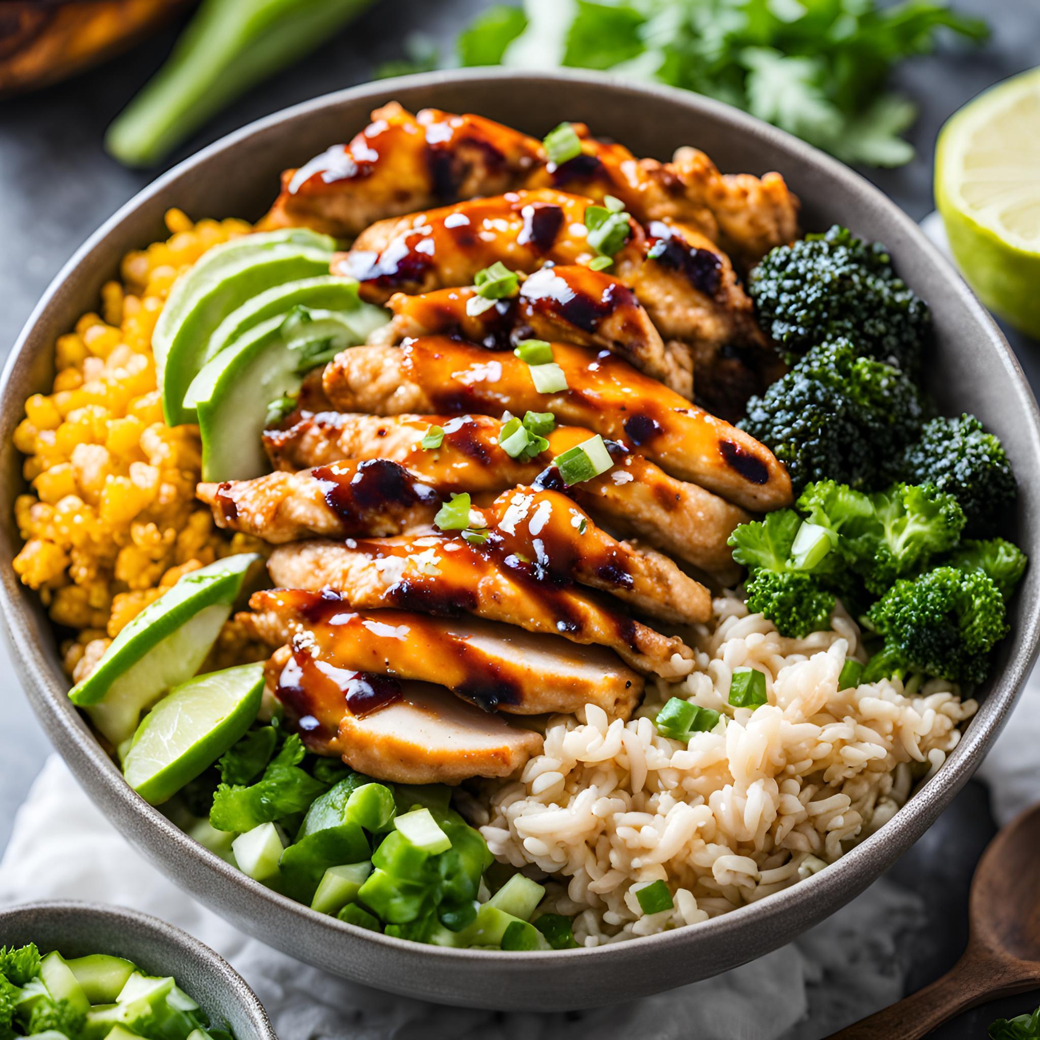 Hot Honey Chicken Bowls Recipe | Cheff Recipes