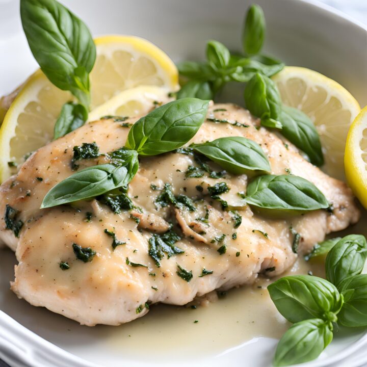 Lemon Basil Chicken Recipe | Cheff Recipes