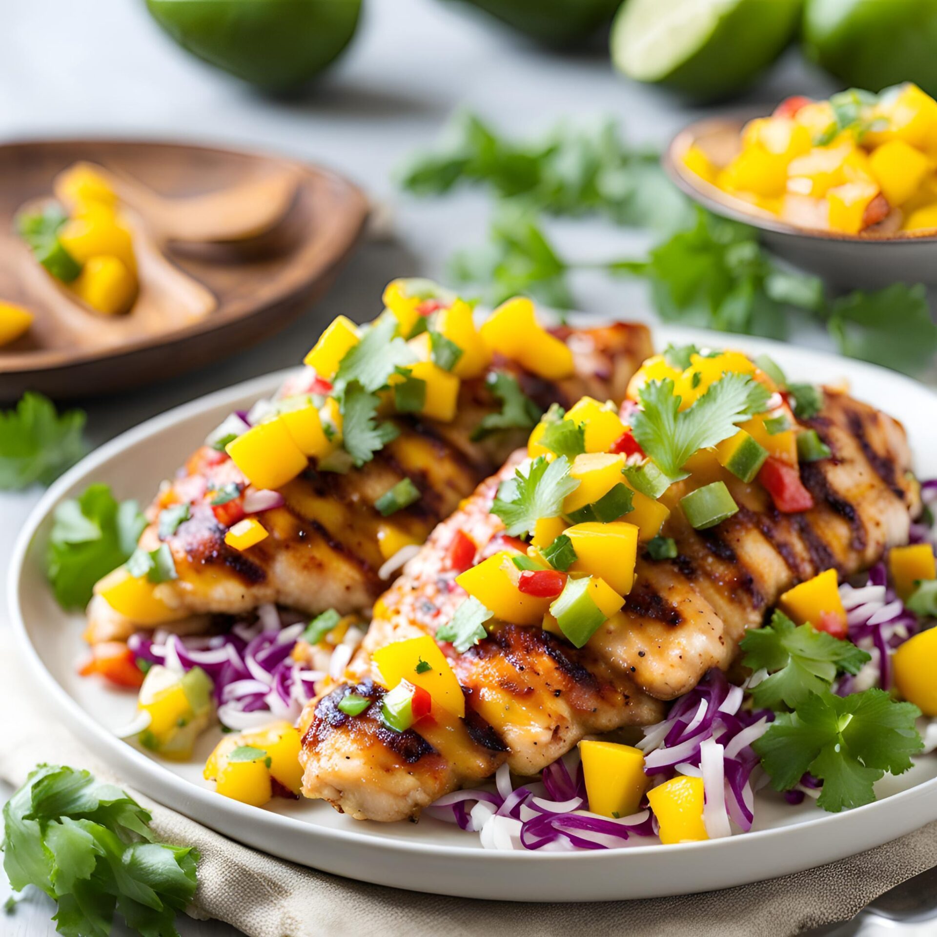 Mango Salsa Chicken Recipe | Cheff Recipes