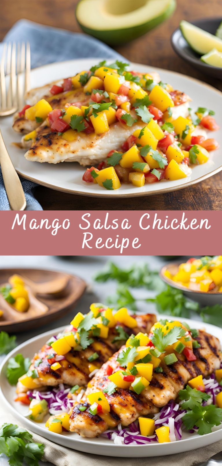 Mango Salsa Chicken Recipe | Cheff Recipes