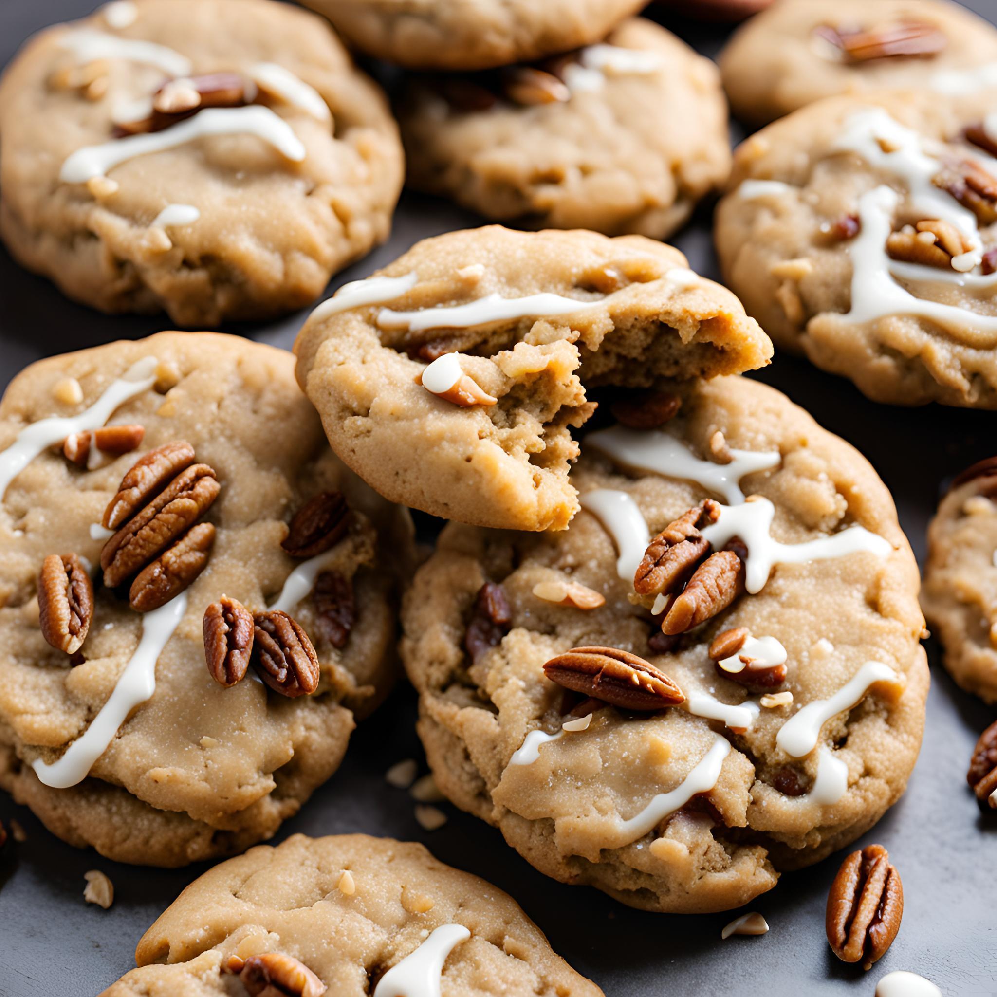 Maple Pecan Cookies with Brown Butter Recipe | Cheff Recipes