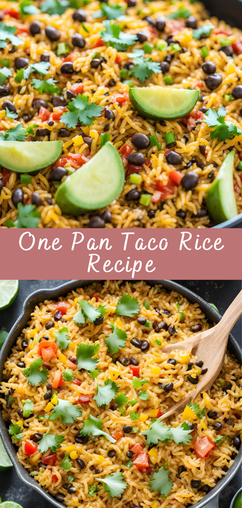 One Pan Taco Rice Recipe | Cheff Recipes