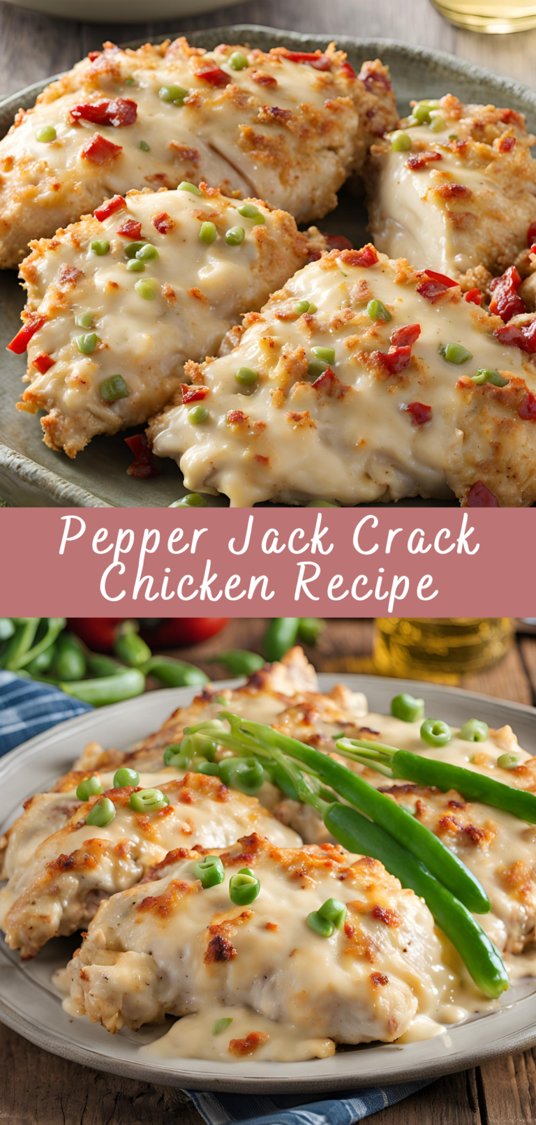 Pepper Jack Crack Chicken Recipe | Cheff Recipes