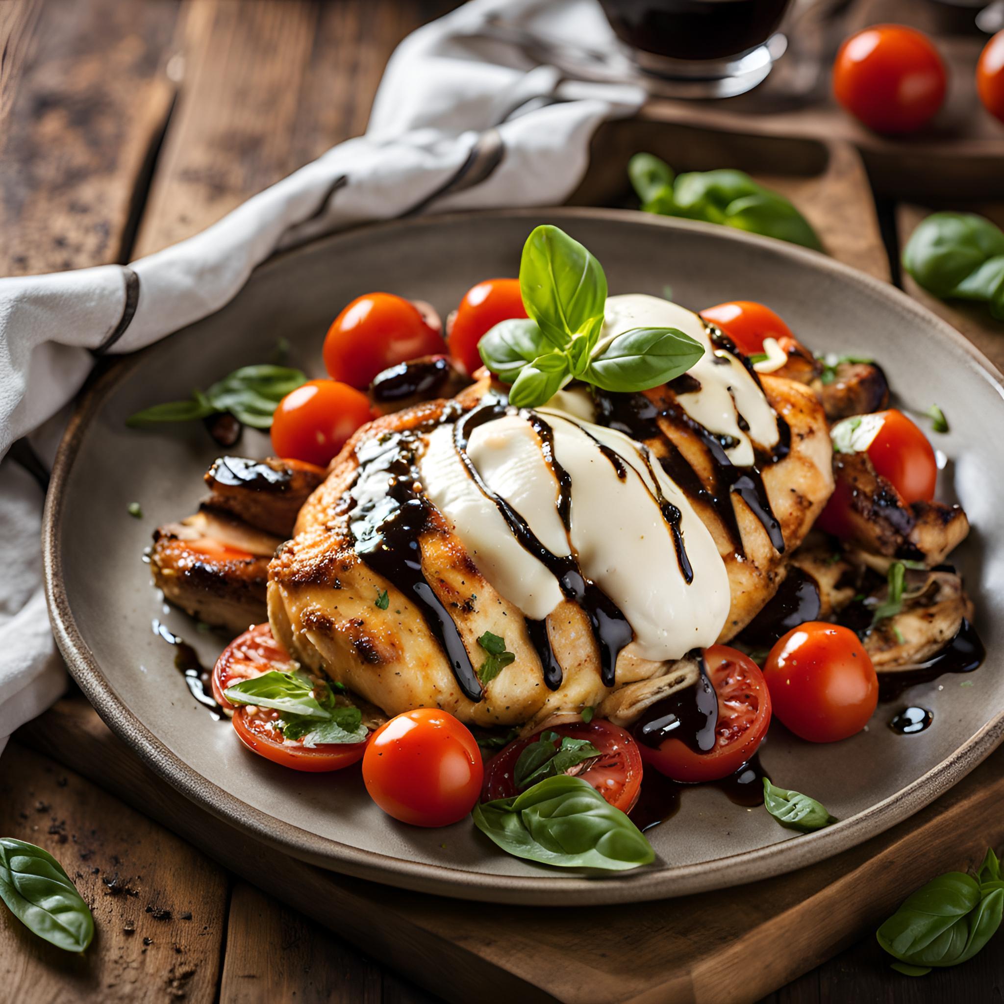 Roasted Caprese Chicken Recipe | Cheff Recipes