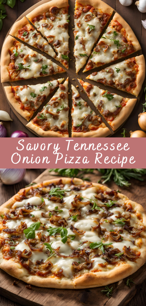 Savory Tennessee Onion Pizza Recipe | Cheff Recipes