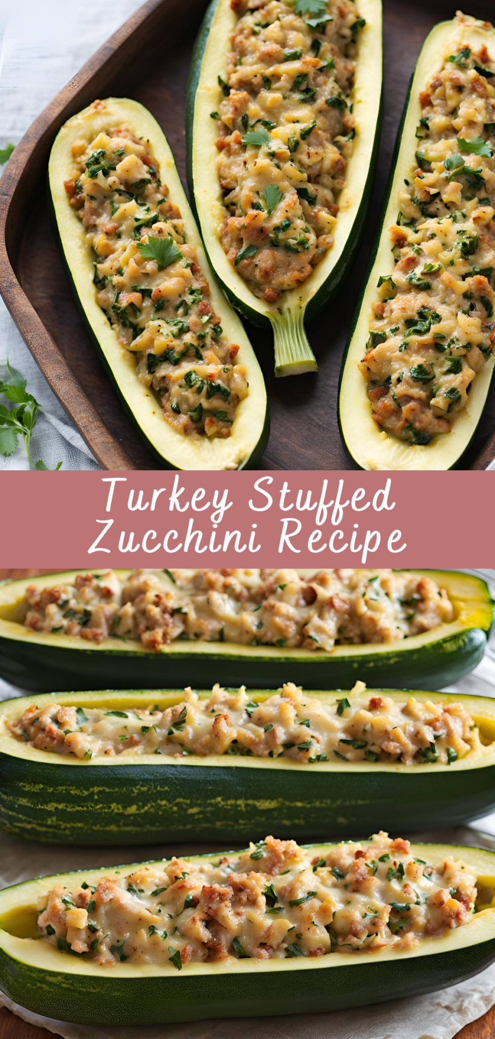 Turkey Stuffed Zucchini Recipe | Cheff Recipes