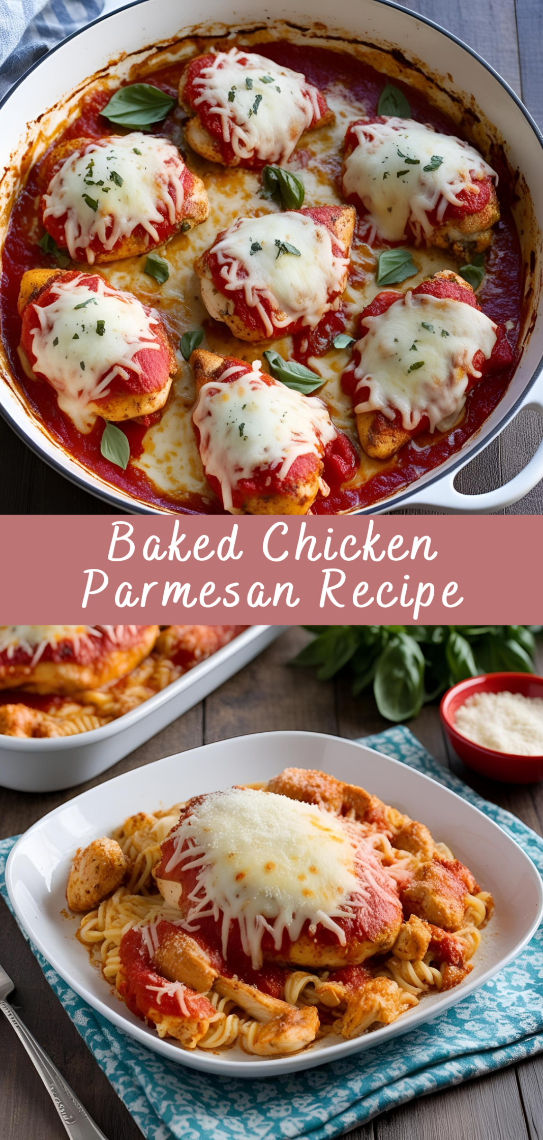 Baked Chicken Parmesan Recipe | Cheff Recipes