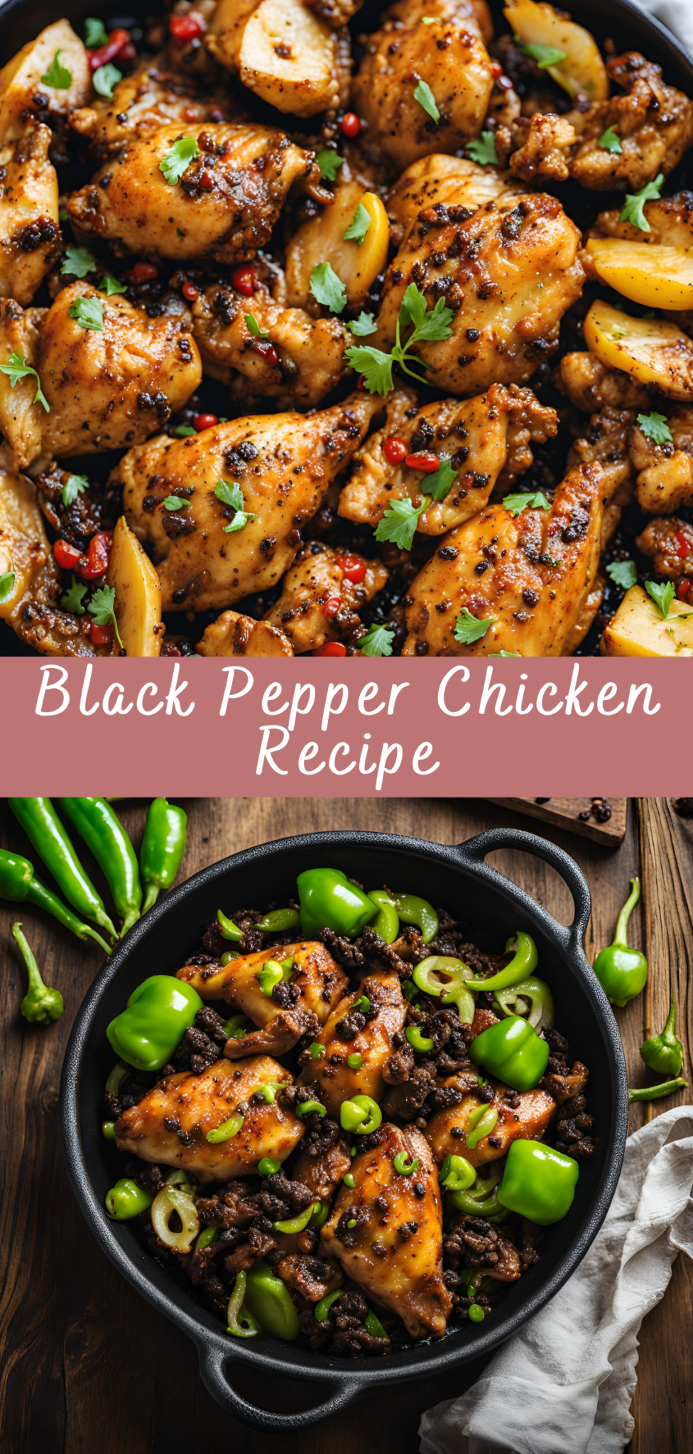 Black Pepper Chicken Recipe | Cheff Recipes