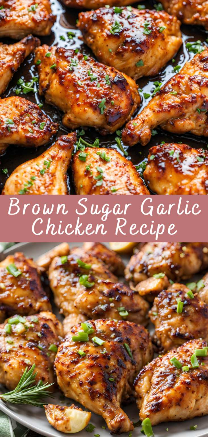 Brown Sugar Garlic Chicken Recipe | Cheff Recipes