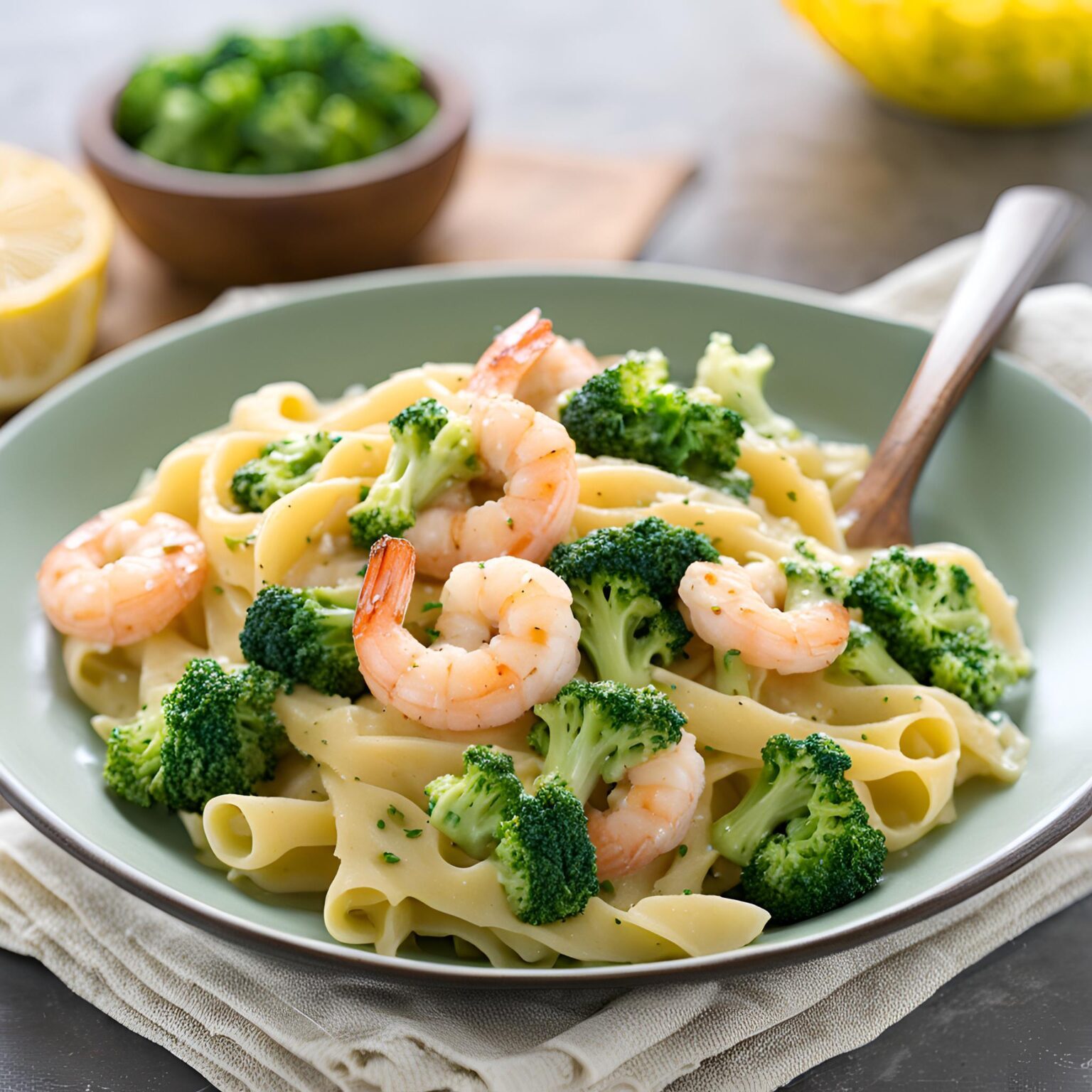 Creamy Shrimp and Broccoli Pasta Recipe | Cheff Recipes