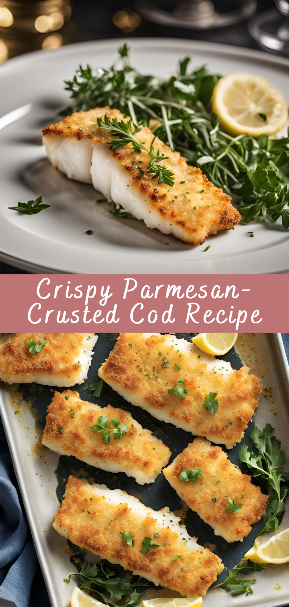 Crispy Parmesan-Crusted Cod Recipe | Cheff Recipes