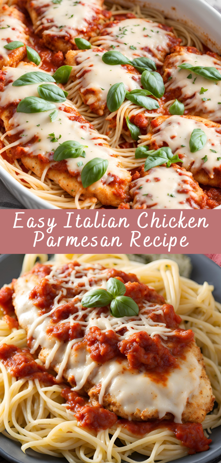 Easy Italian Chicken Parmesan Recipe | Cheff Recipes