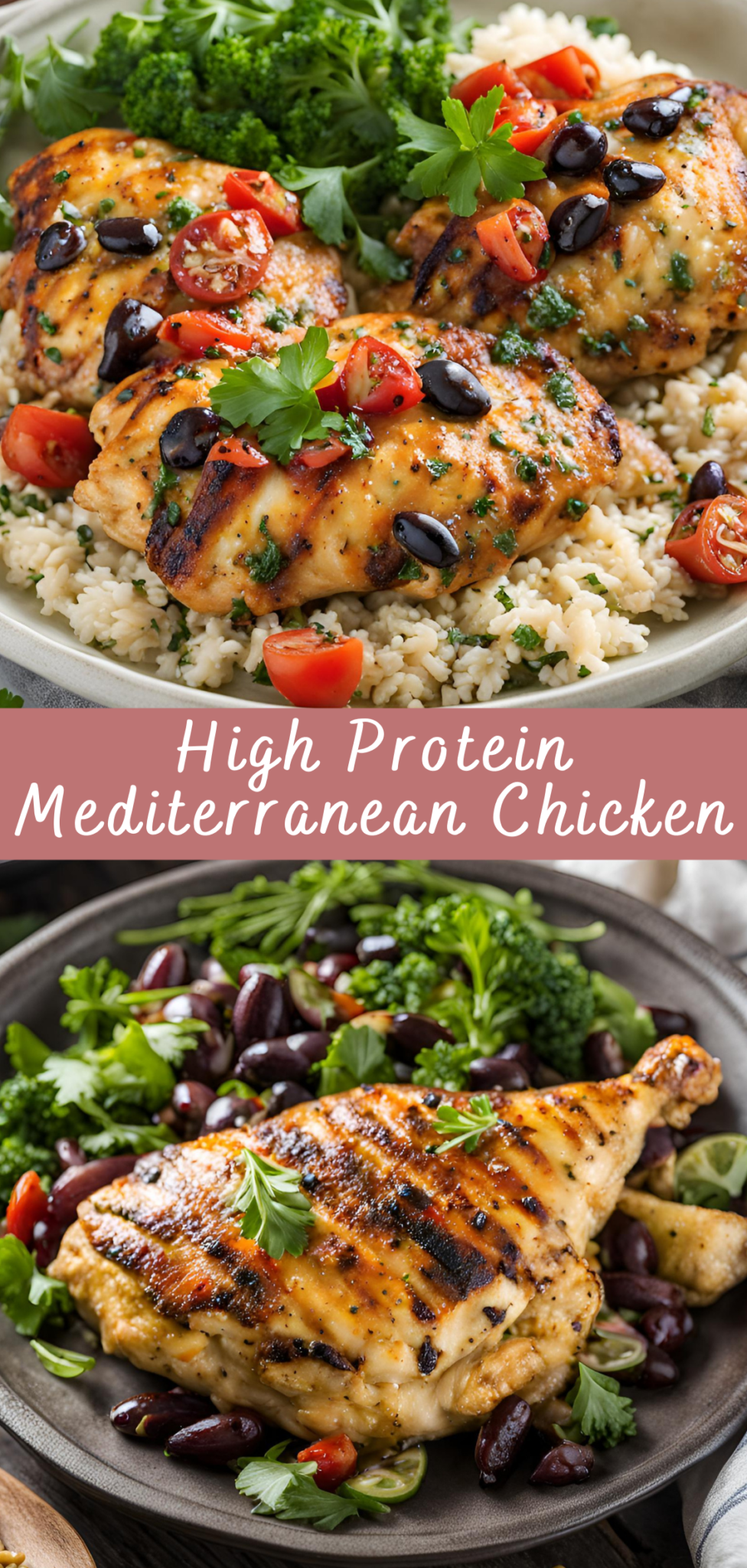 High Protein Mediterranean Chicken Recipe | Cheff Recipes
