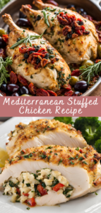 Mediterranean Stuffed Chicken Recipe | Cheff Recipes