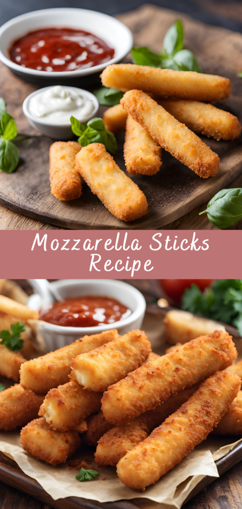 Mozzarella Sticks Recipe | Cheff Recipes