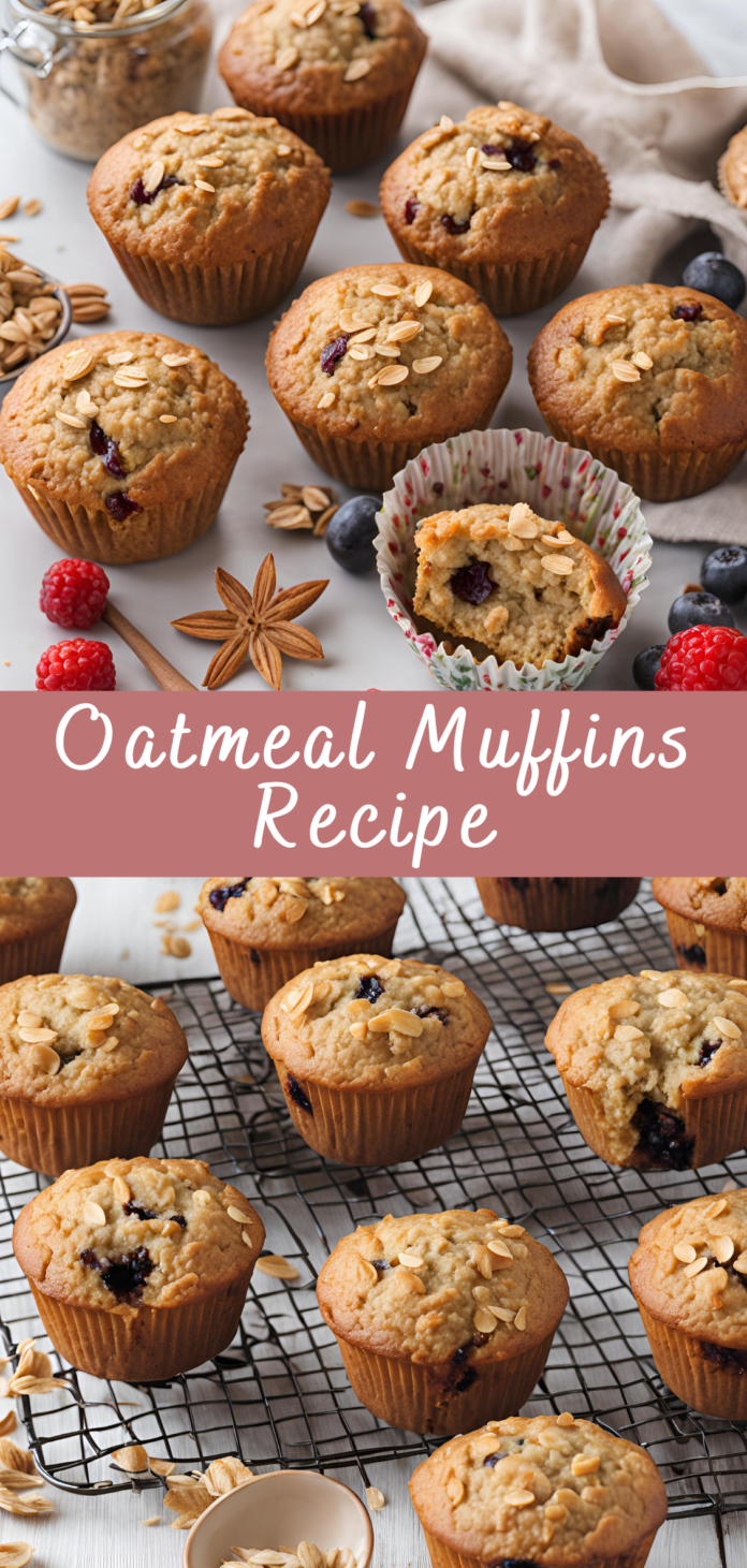 Oatmeal Muffins Recipe | Cheff Recipes