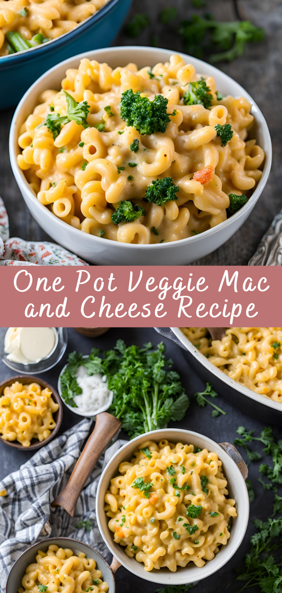 One Pot Veggie Mac and Cheese Recipe | Cheff Recipes
