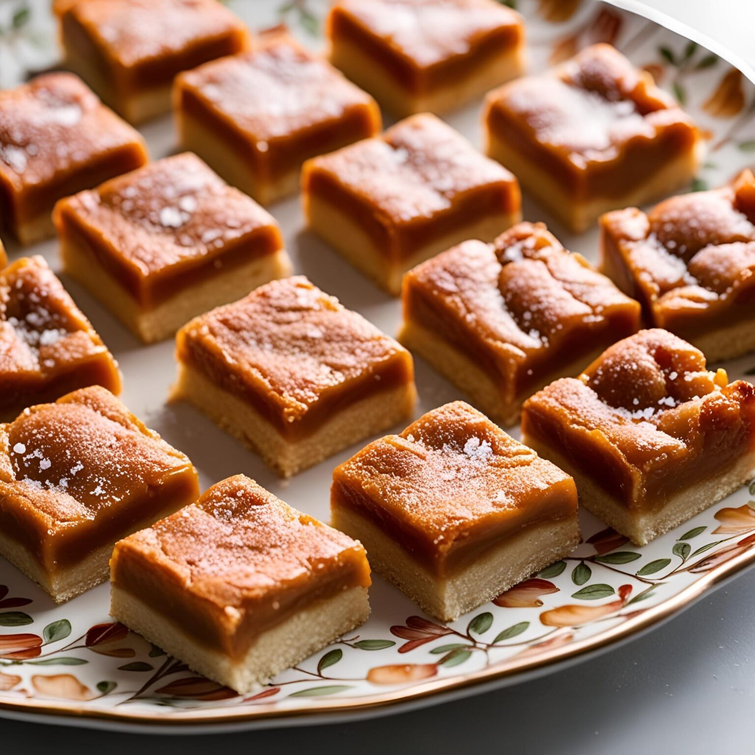 Salted Caramel Butter Bars Recipe | Cheff Recipes