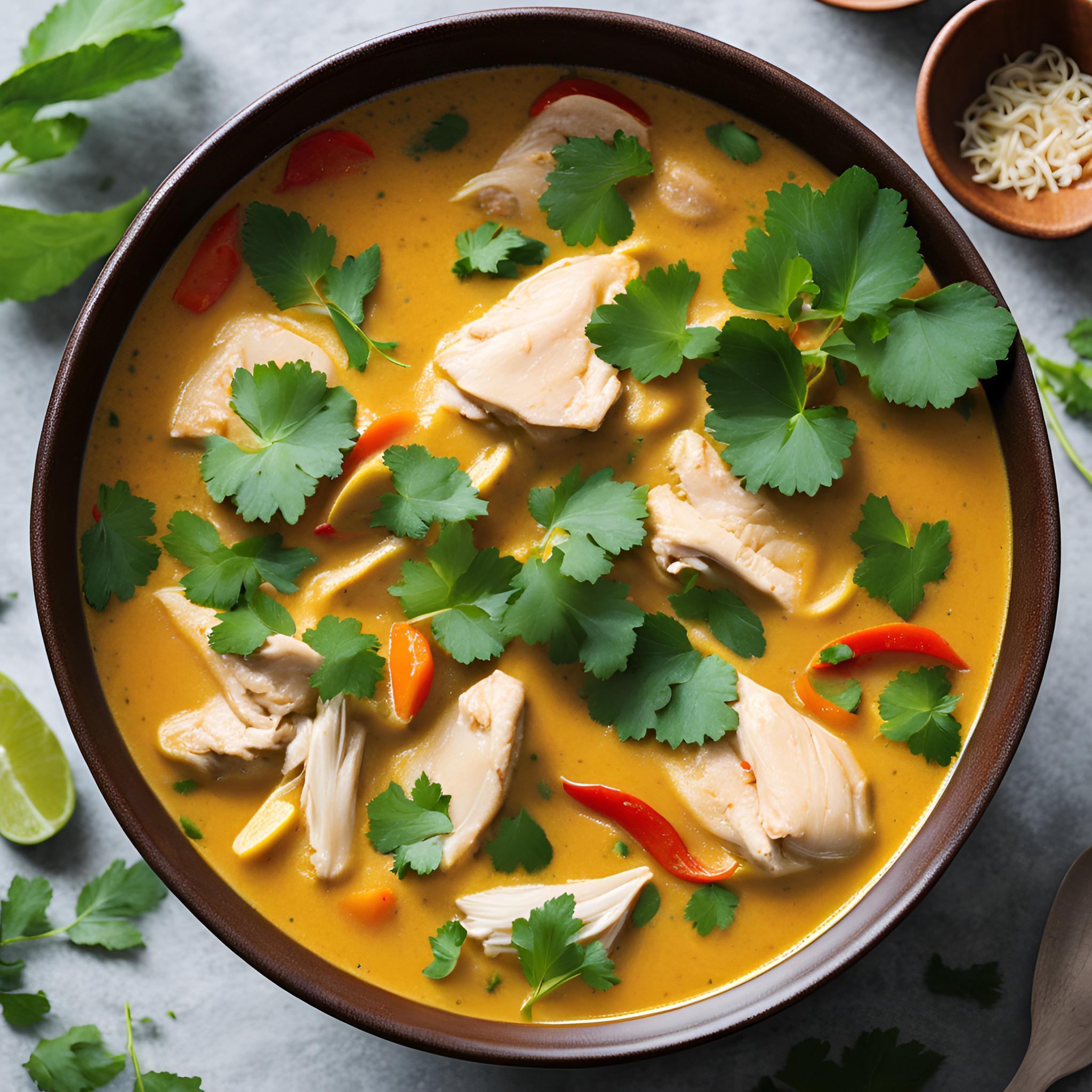 Thai Chicken Curry Soup Recipe | Cheff Recipes