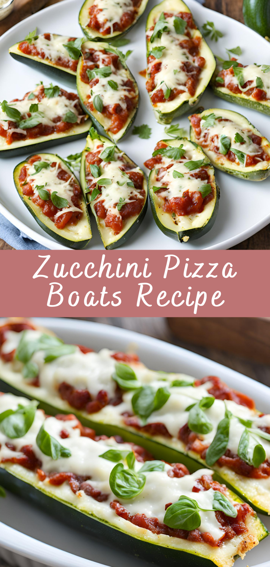Zucchini Pizza Boats Recipe | Cheff Recipes