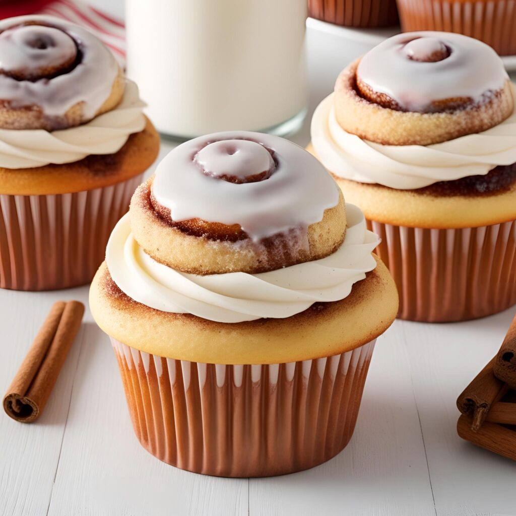 Cinnamon Roll Cupcakes Recipe Cheff Recipes
