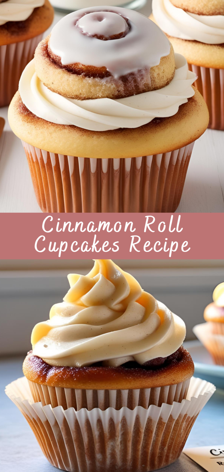 Cinnamon Roll Cupcakes Recipe Cheff Recipes