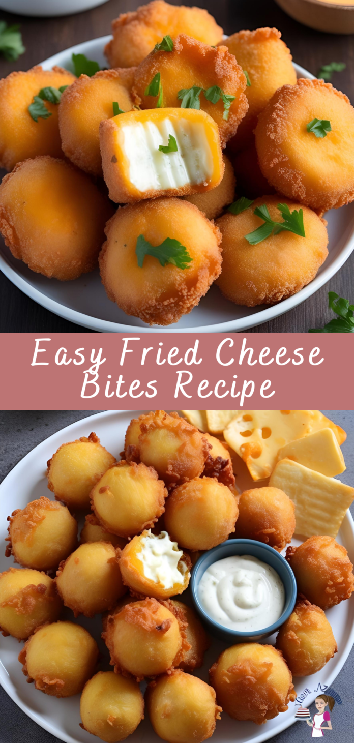 Easy Fried Cheese Bites Recipe | Cheff Recipes