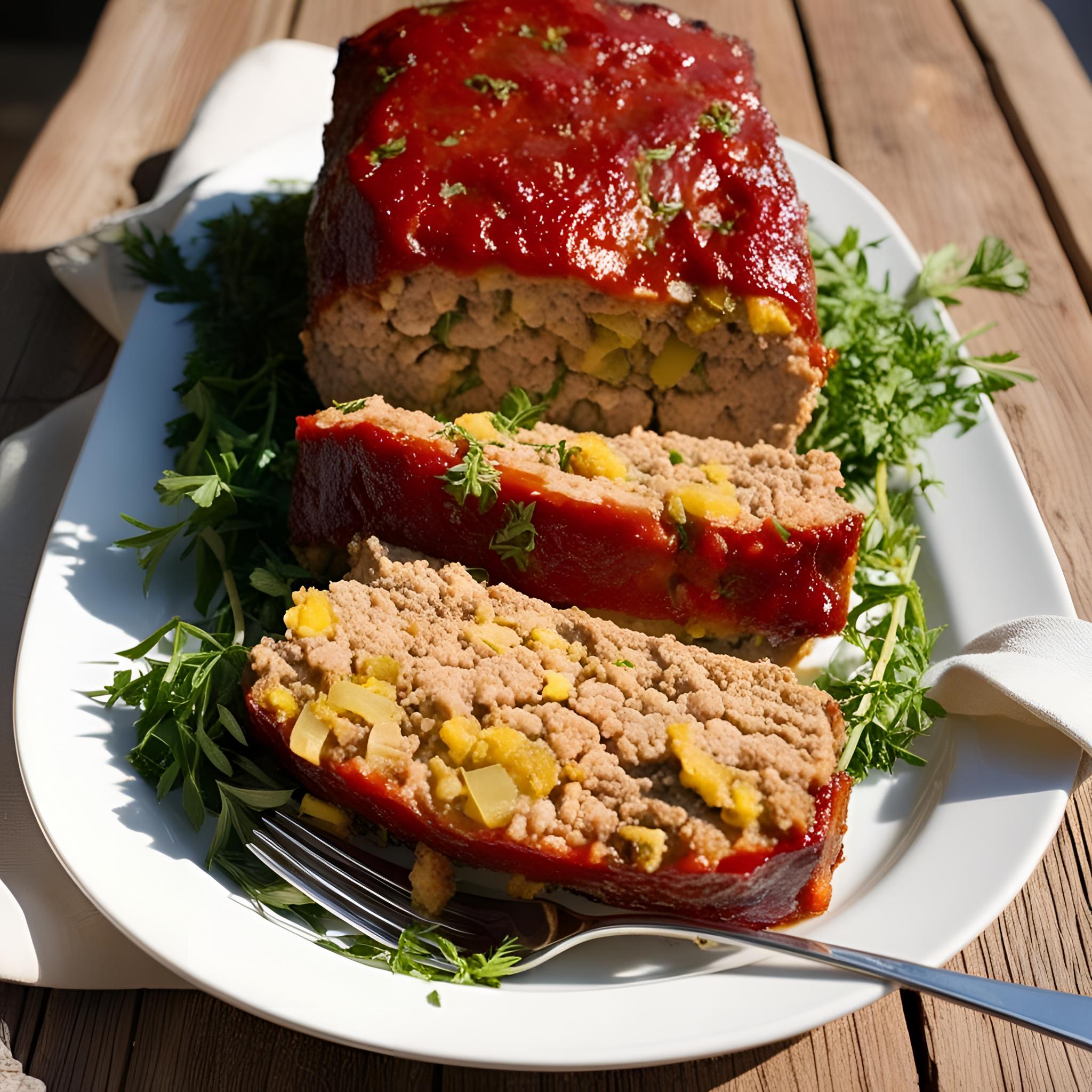 Ground Turkey Meatloaf With Stuffing Recipe | Cheff Recipes