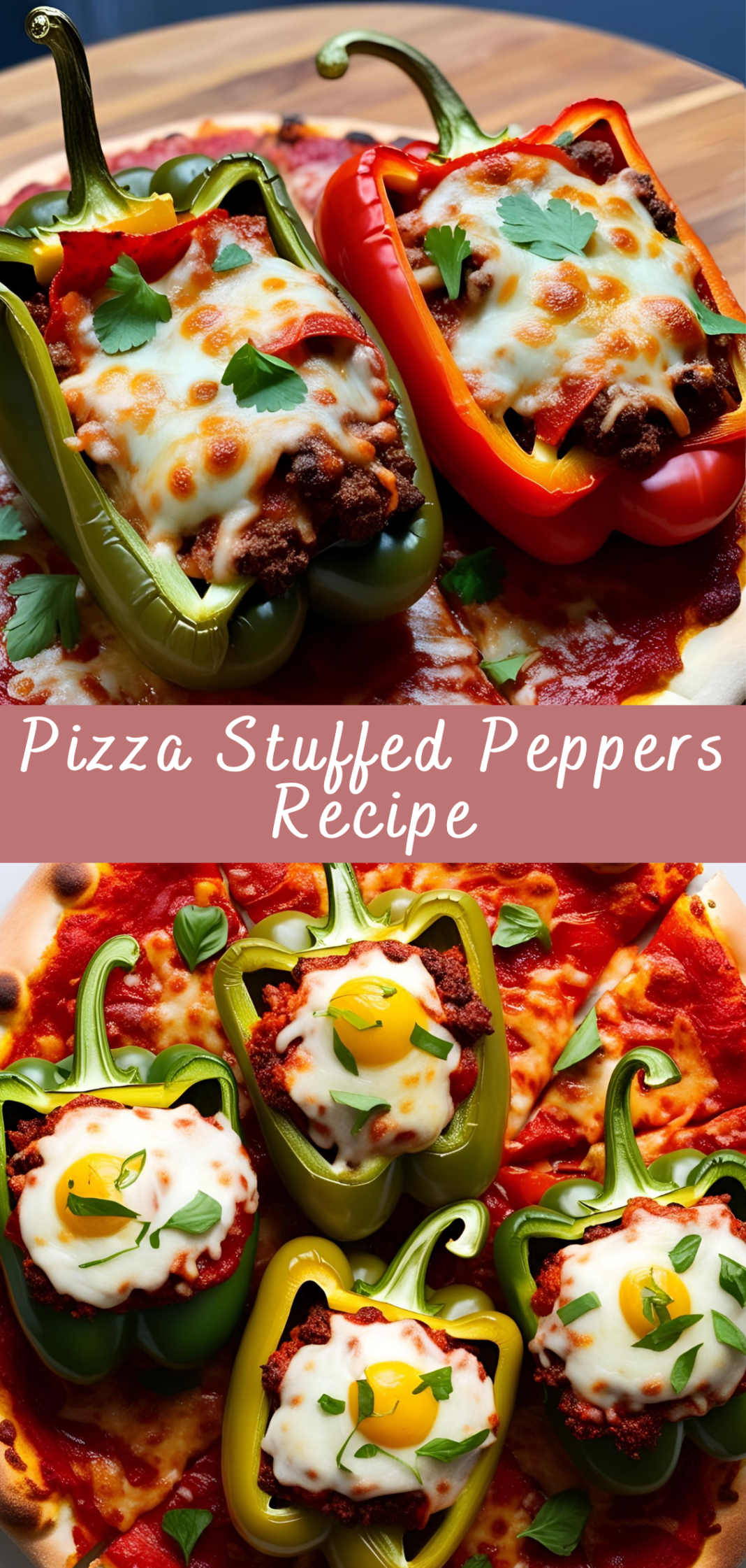Pizza Stuffed Peppers Recipe | Cheff Recipes