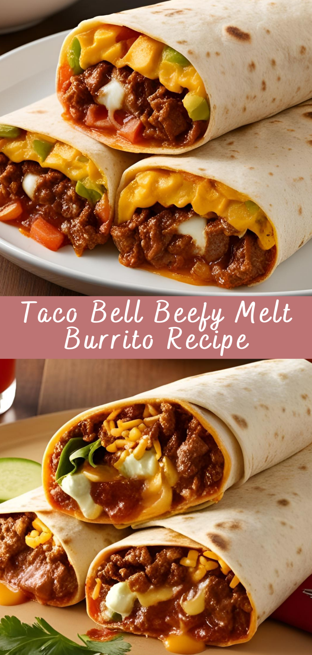 Taco Bell Beefy Melt Burrito Recipe | Cheff Recipes