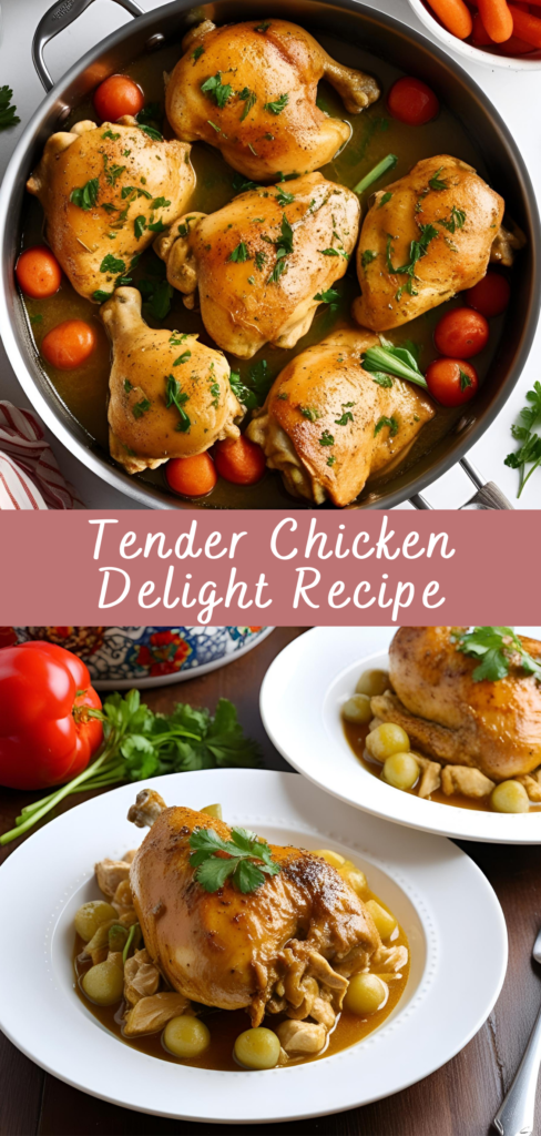 Tender Chicken Delight Recipe | Cheff Recipes