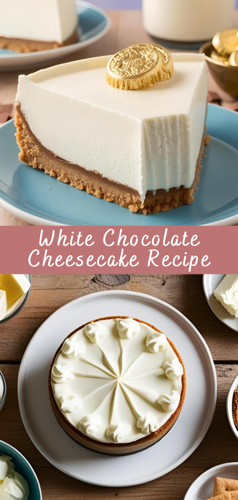 White Chocolate Cheesecake Recipe | Cheff Recipes