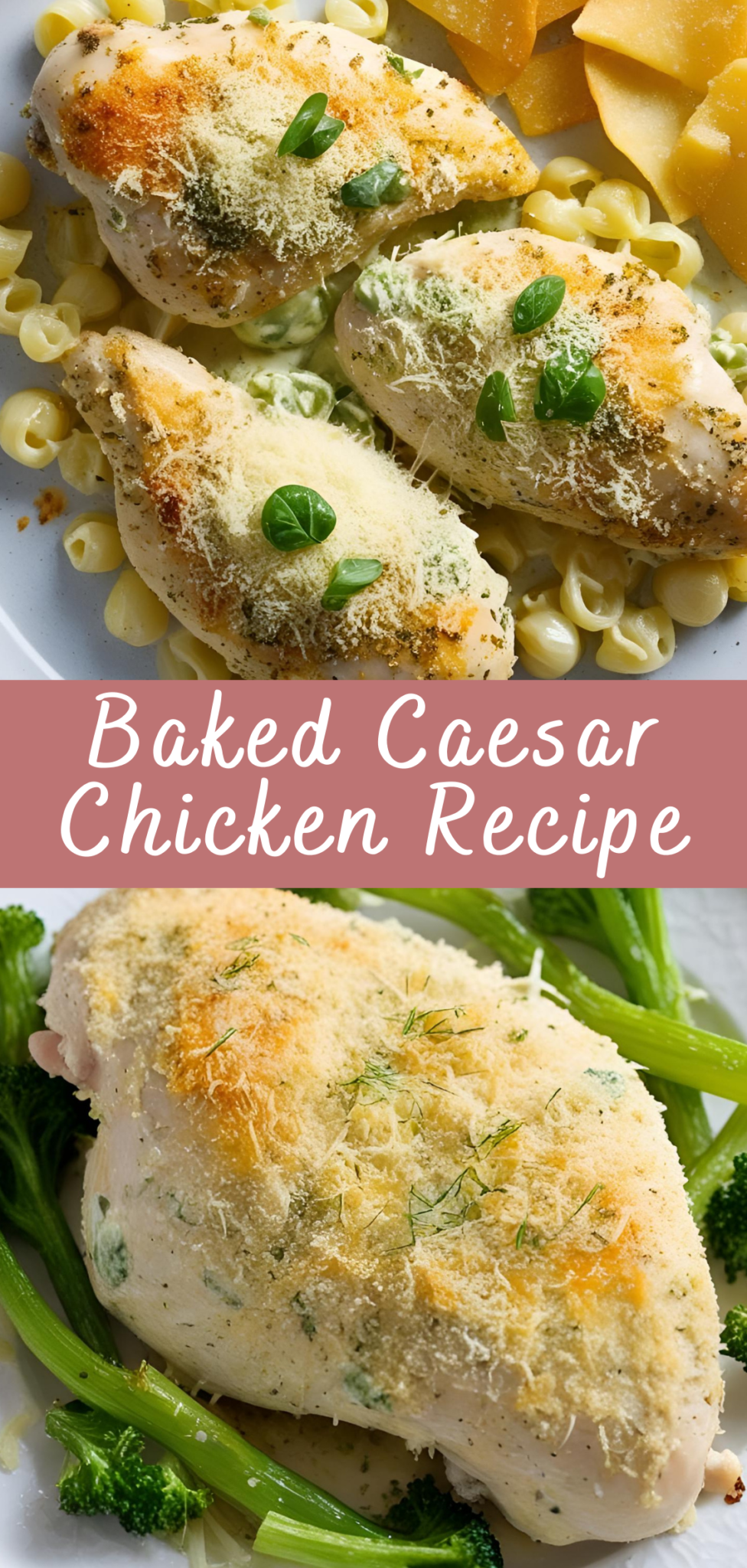 Baked Caesar Chicken Recipe | Cheff Recipes