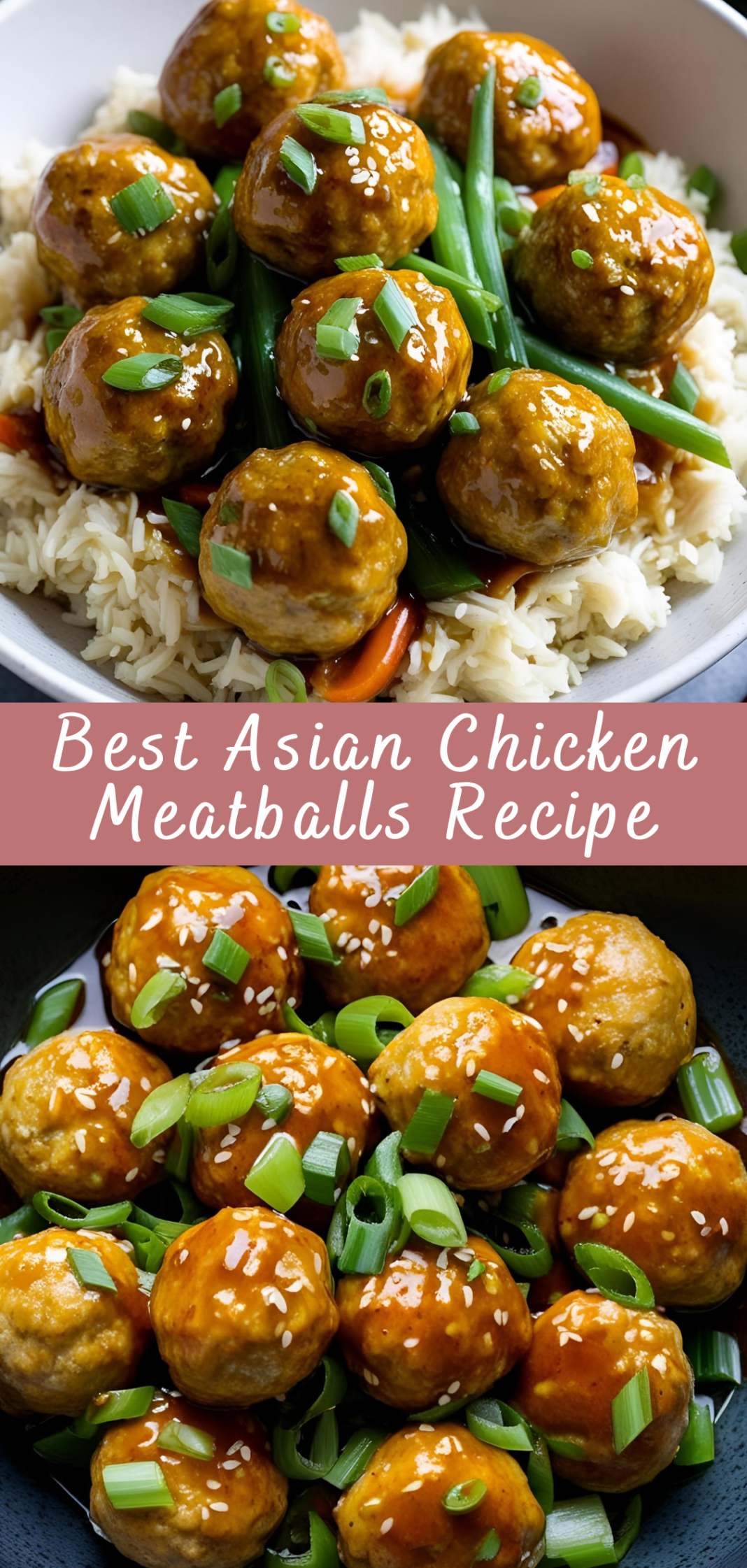 Best Asian Chicken Meatballs Recipe | Cheff Recipes
