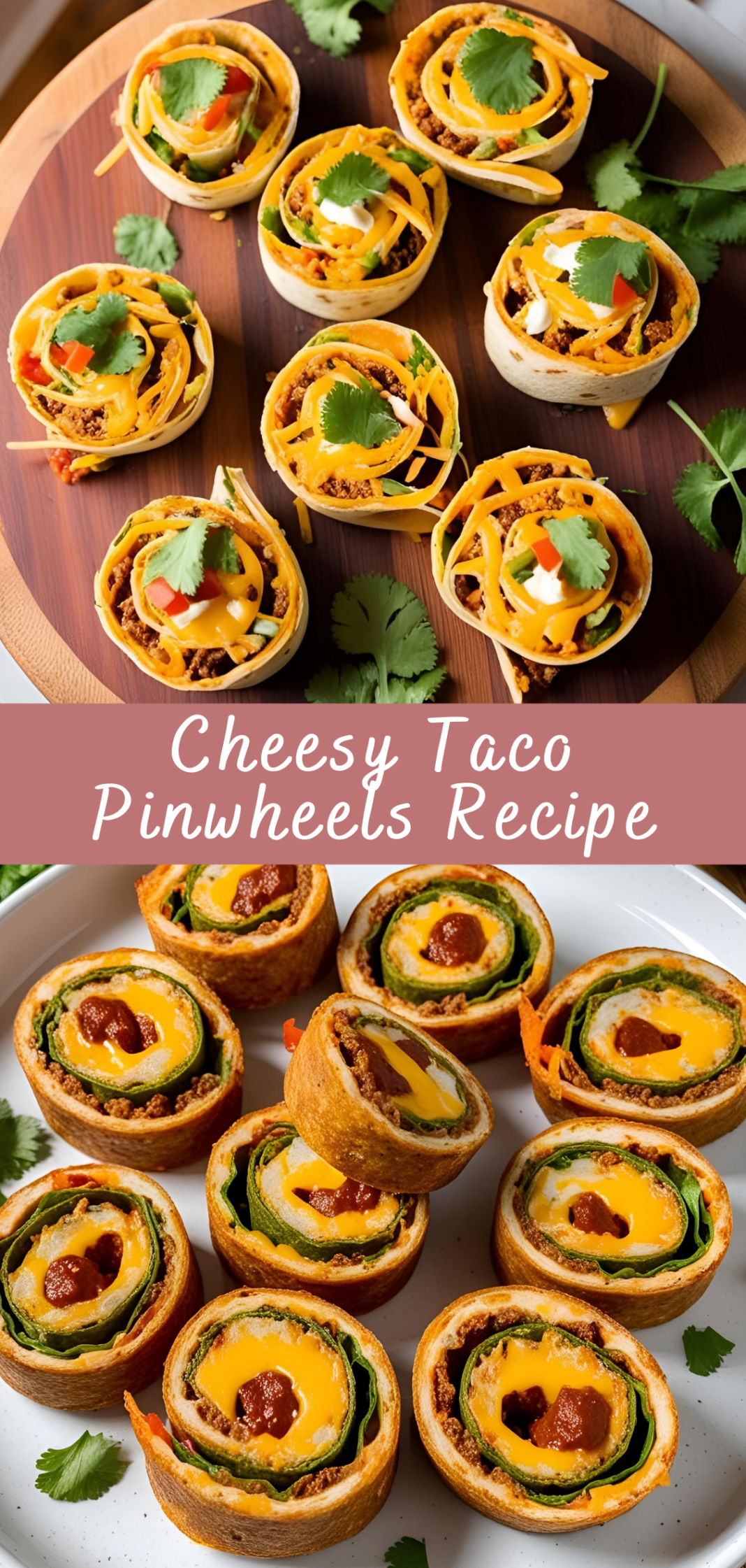 Cheesy Taco Pinwheels Recipe | Cheff Recipes