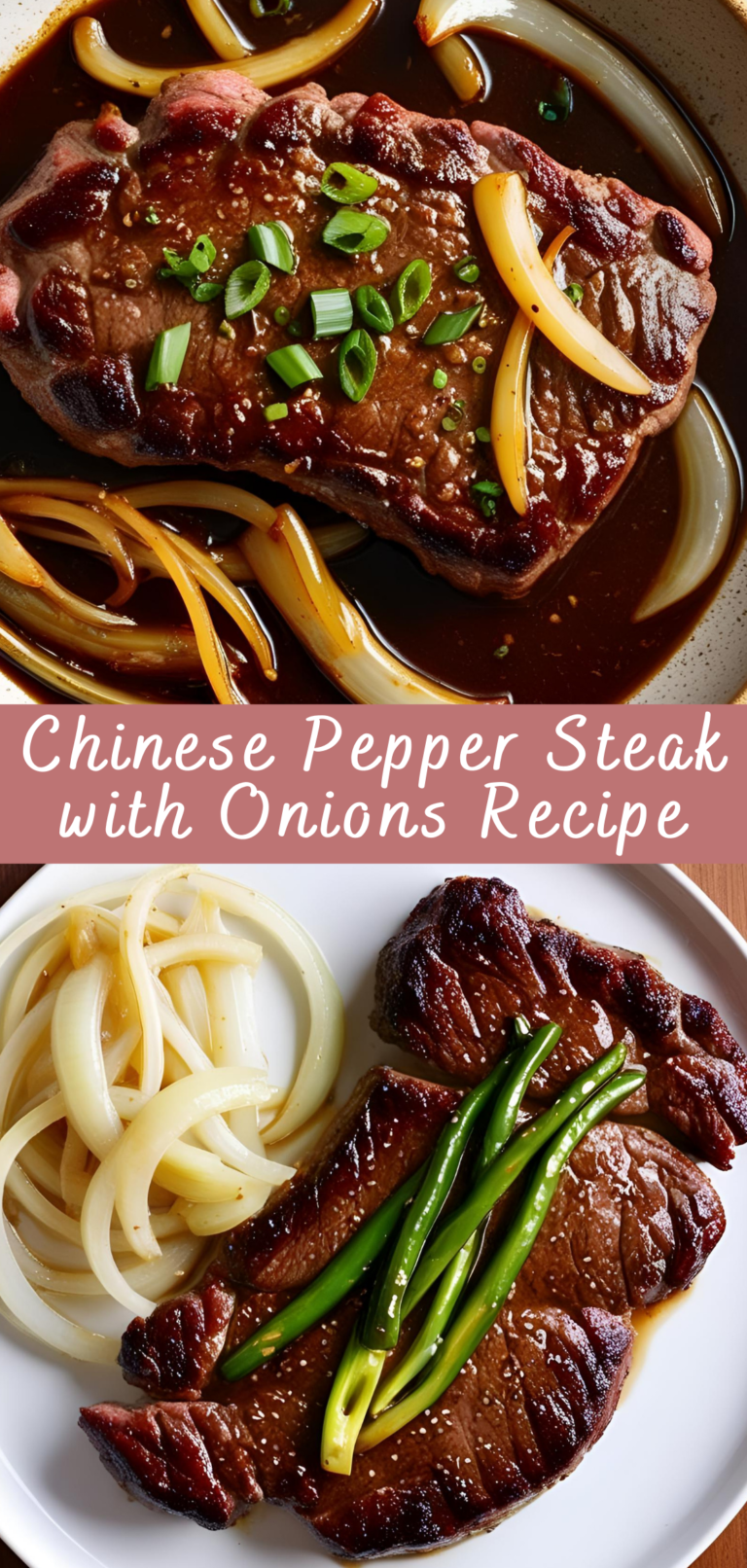 Chinese Pepper Steak with Onions Recipe | Cheff Recipes
