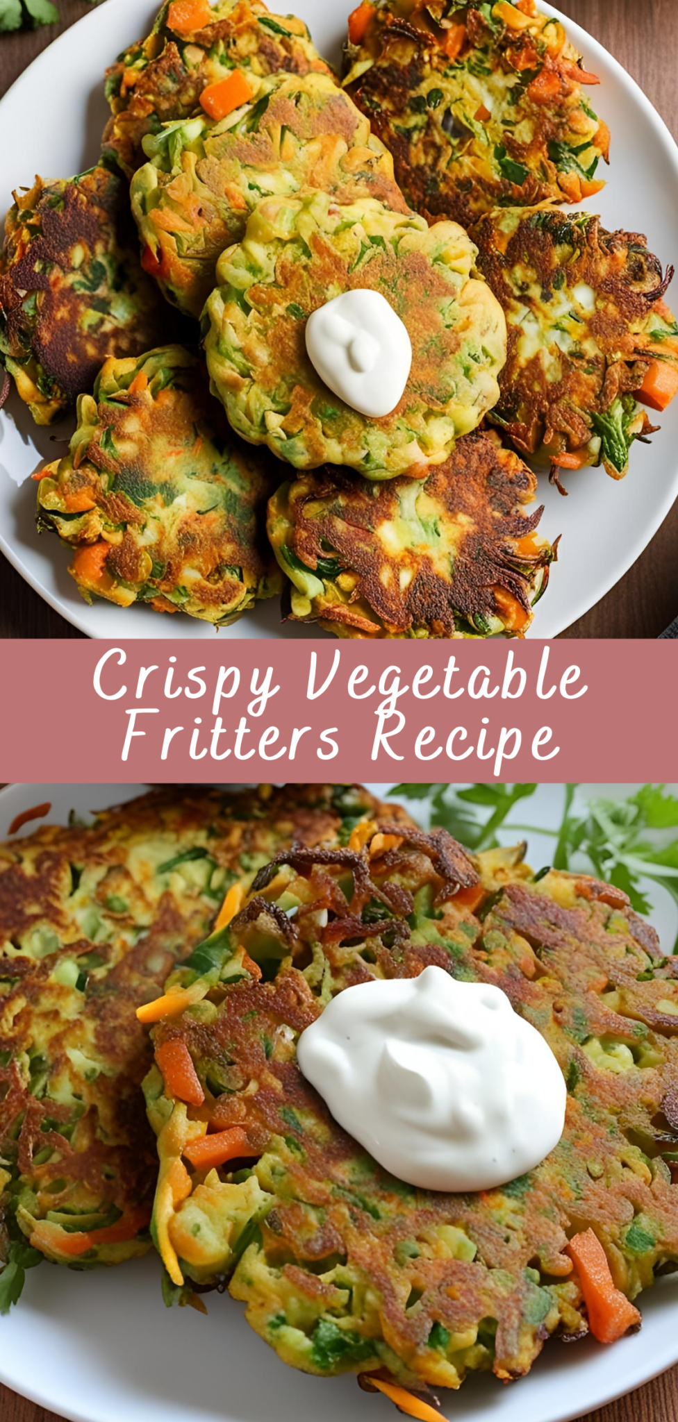 Crispy Vegetable Fritters Recipe | Cheff Recipes