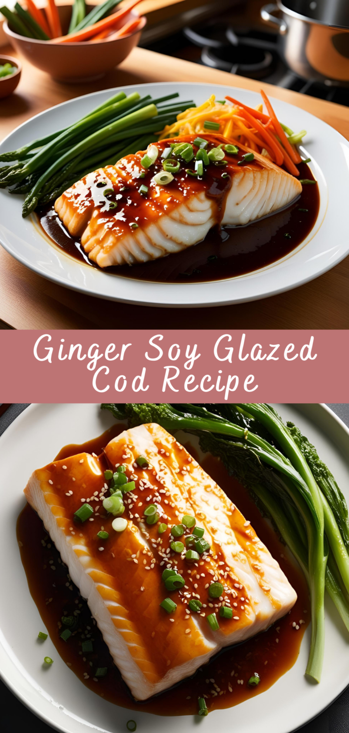 Ginger Soy Glazed Cod Recipe | Cheff Recipes