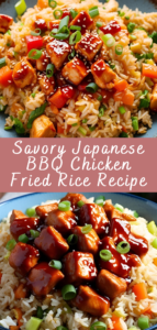 Savory Japanese BBQ Chicken Fried Rice Recipe | Cheff Recipes