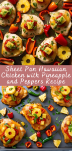 Sheet Pan Hawaiian Chicken with Pineapple and Peppers Recipe | Cheff ...