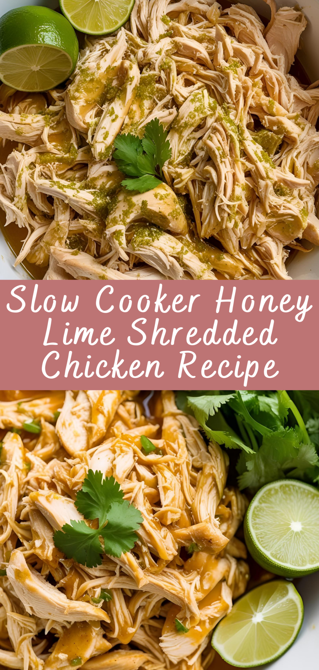 Slow Cooker Honey Lime Shredded Chicken Recipe | Cheff Recipes