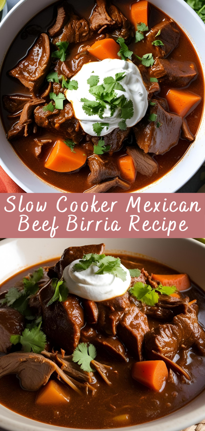 Slow Cooker Mexican Beef Birria Recipe | Cheff Recipes