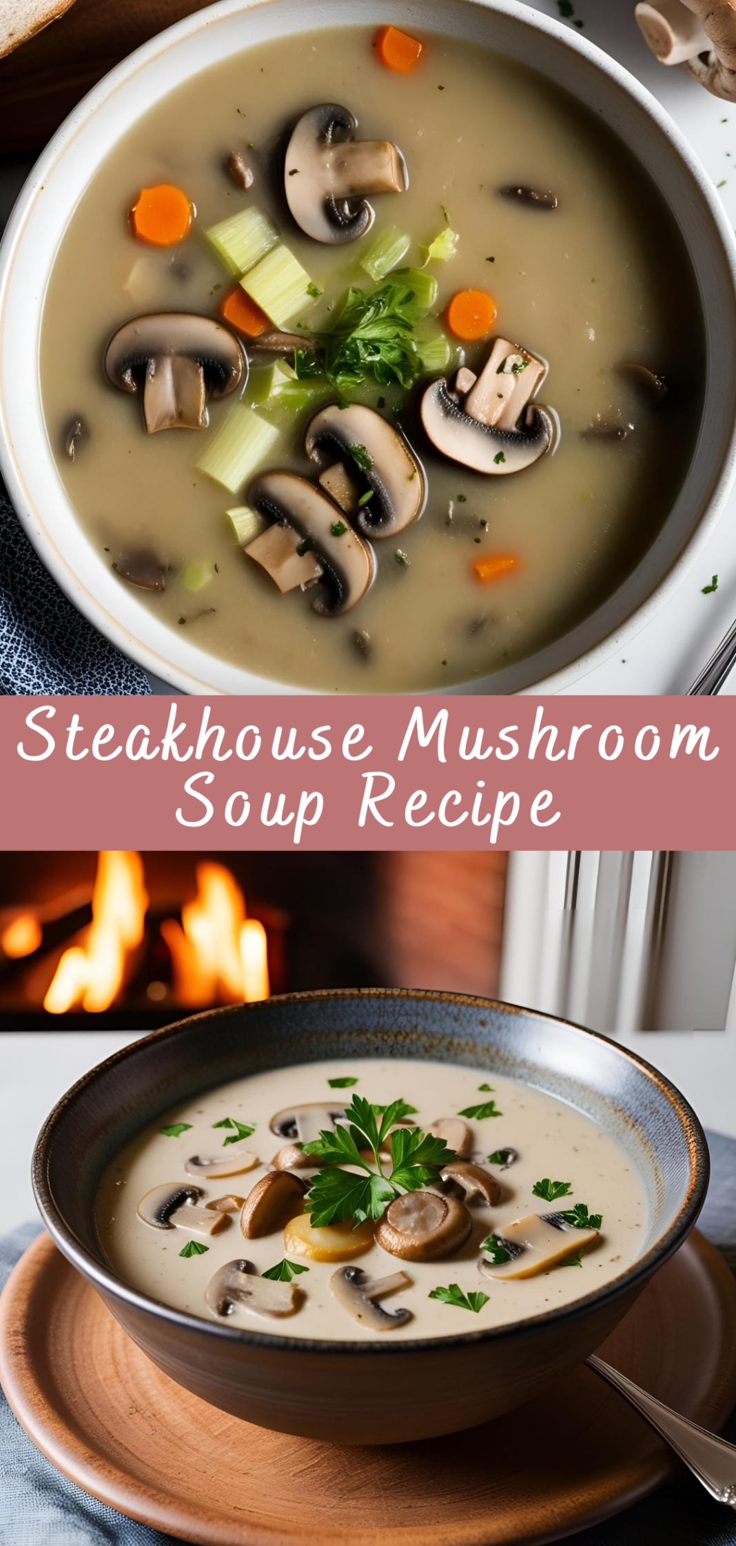 Steakhouse Mushroom Soup Recipe | Cheff Recipes