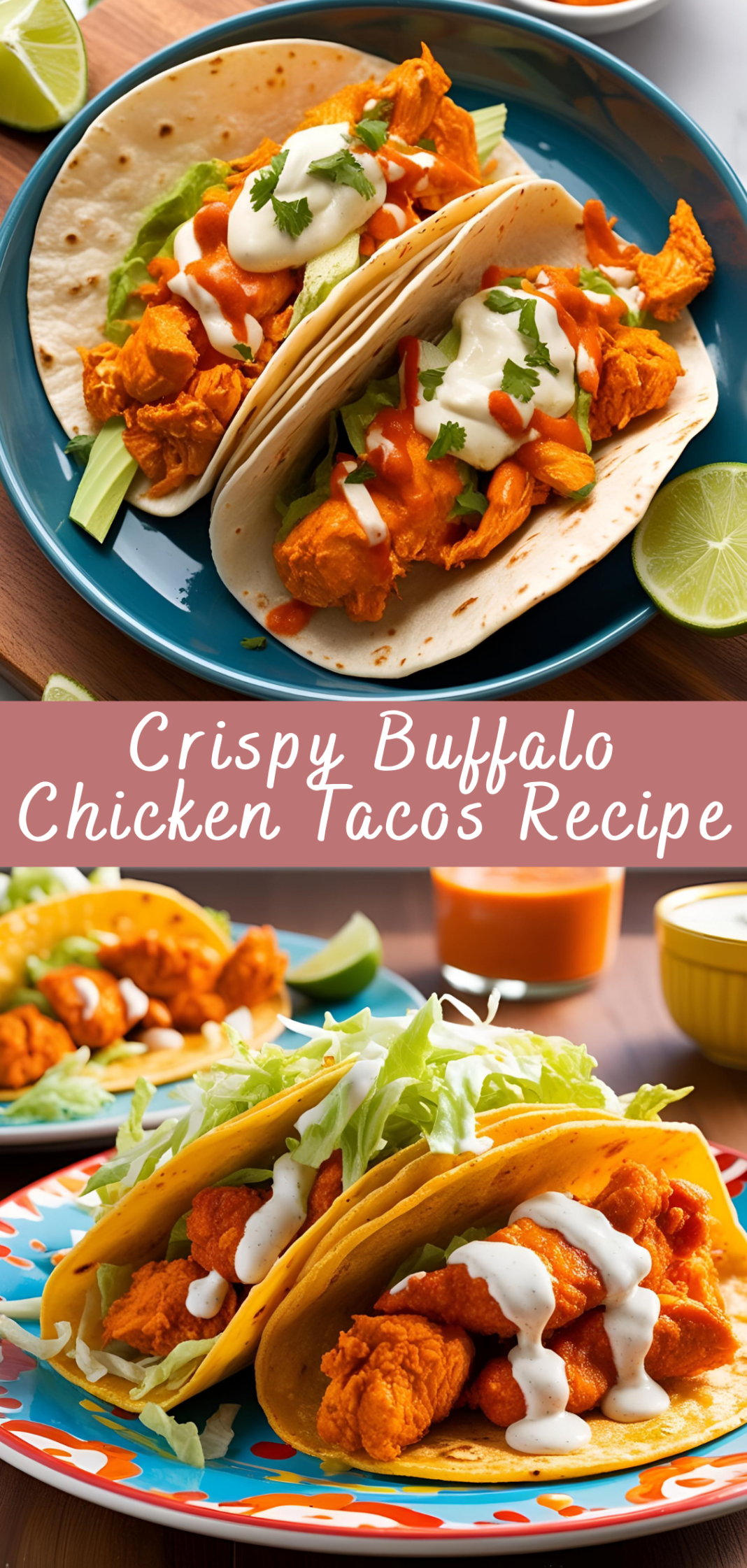 Crispy Buffalo Chicken Tacos Recipe | Cheff Recipes